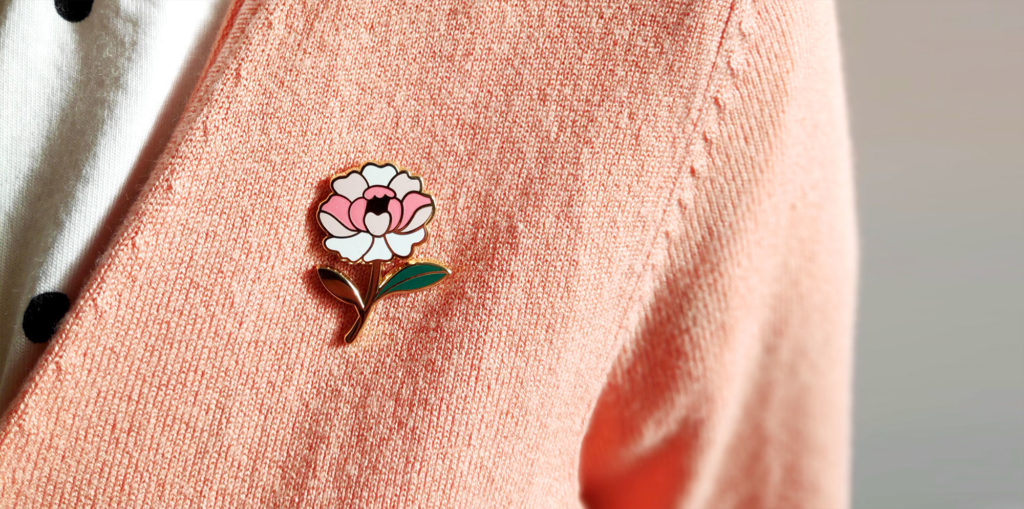 pins fleur - Mademoiselle Je Sais Tout